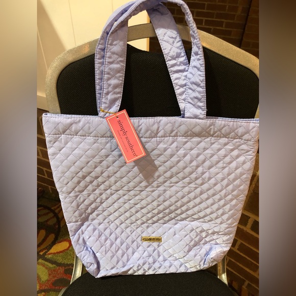 Simply Southern | Bags | Simply Southern Tote Bag Nwt Purpleblue | Poshmark